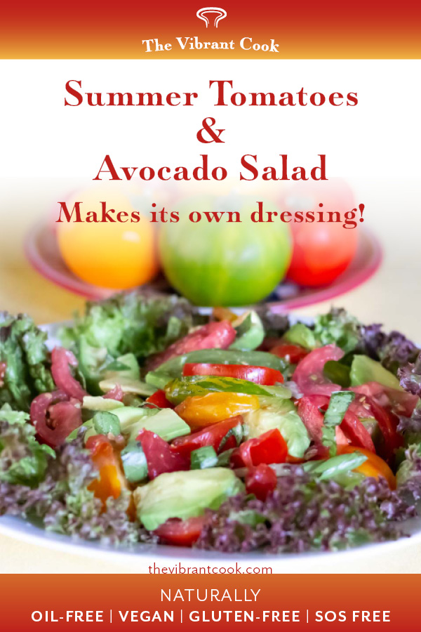 Summer Tomatoes & Avocado Salad | Dishes | The Vibrant Cook